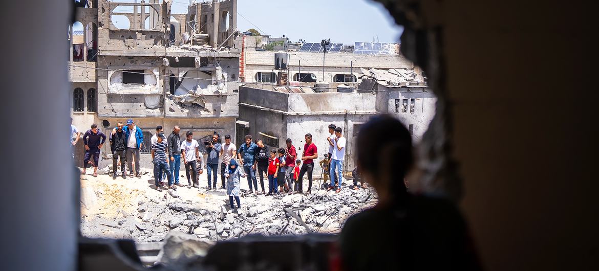 مسؤولة الشؤون الإنسانية في فلسطين وضع كارثي غير مسبوق في غزة ويجب